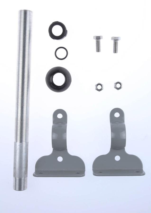 Boat Steering Transom Bracket Tube Threaded Splashwell Mount | BSA