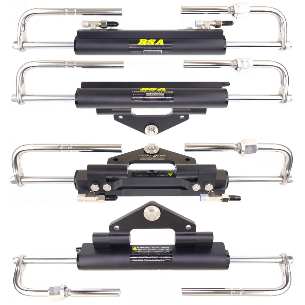 Twin Hydraulic Outboard Steering Kit - Up To Total 300HP | BSA