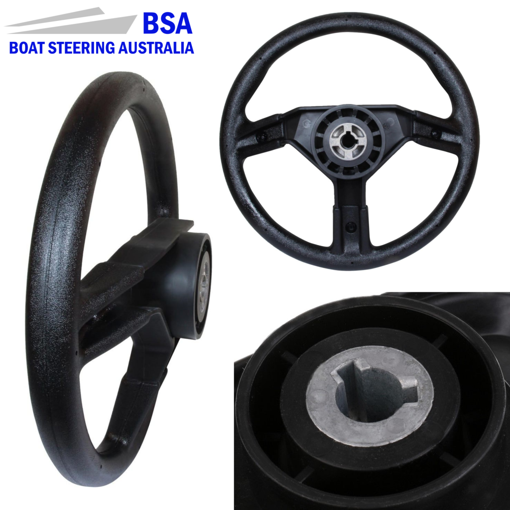 Hydraulic Inboard Steering Kit & Steering Wheel - Up To 150hp | Boat ...