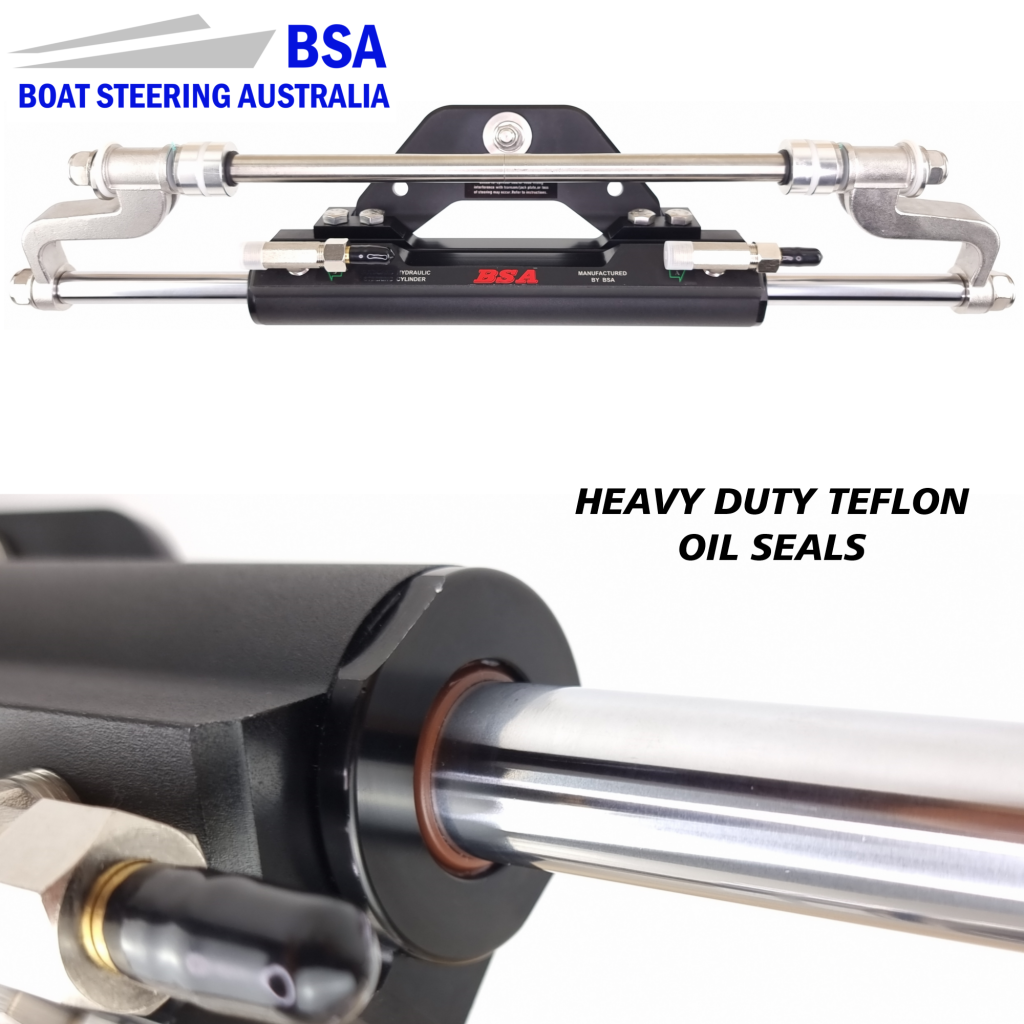 Heavy Duty Hydraulic Outboard Steering Kit - Up To 300hp | BSA