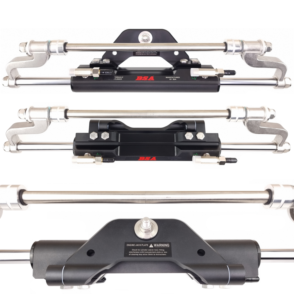 Twin Hydraulic Outboard Steering Kit - Up To Total 600hp | BSA